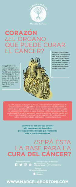 Corazón ¿El órgano que puede curar el cáncer? - Noticias Saludables